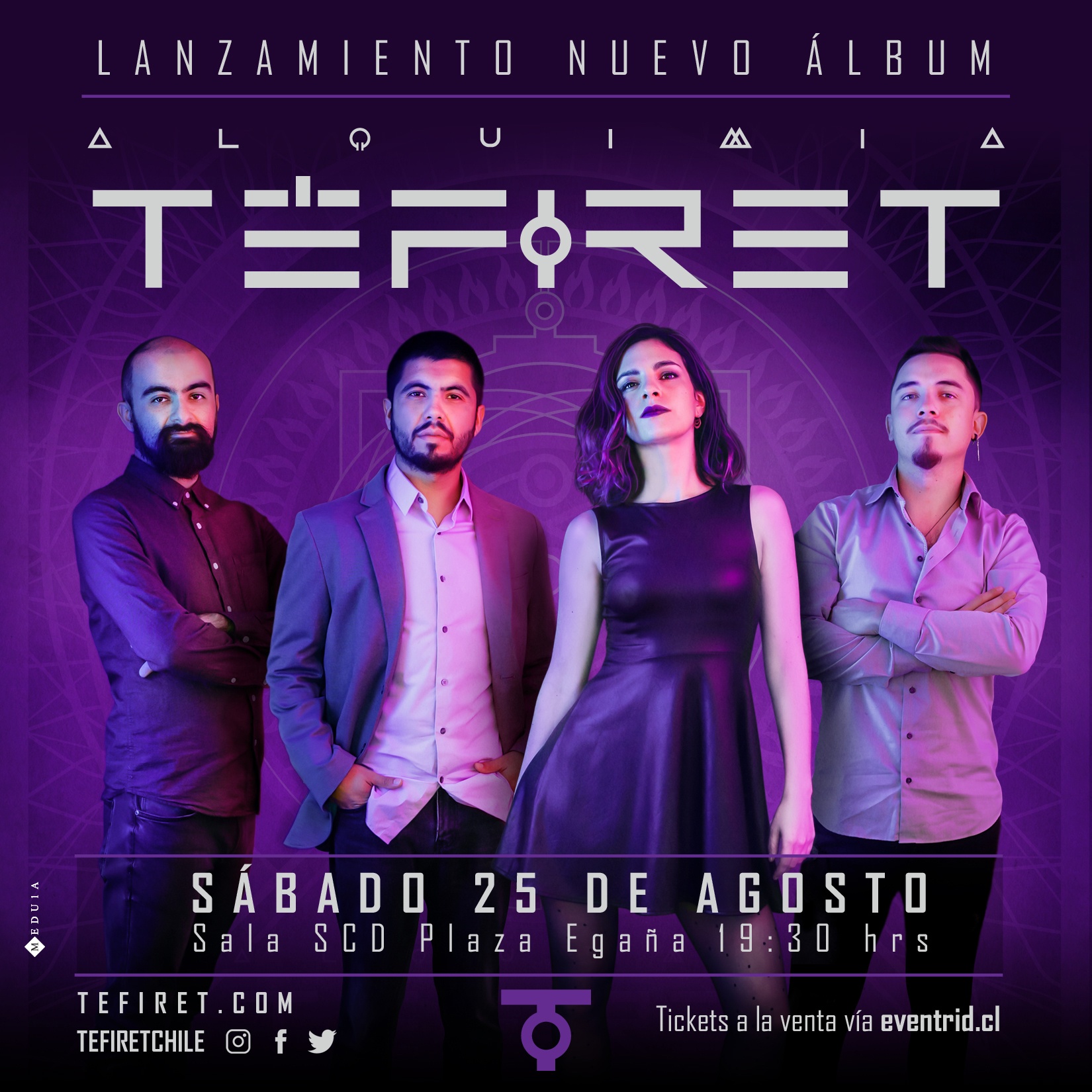 Téfiret anuncia lanzamiento de disco "Alquimia" » Sonidos Ocultos